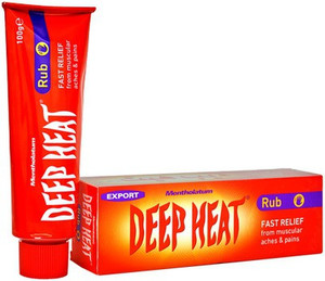 Deep Heat RUB ( FAST RELIEF FROM MUSCULAR ACHES & PAINS)-100GM Cream ...
