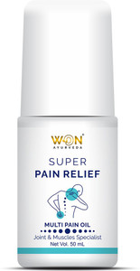 won ayurveda Super Pain Relief oil for muscles ,joint and body pains ...