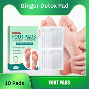 house of common Ginger Foot Patch | Foot Friendly Detox Pads For Easy ...