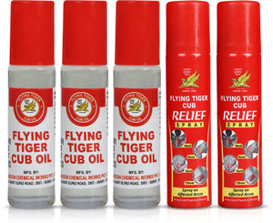 Flying Tiger Cub Herbal Pain Relief for Joint, Arthritis & All Type of ...