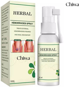 CHIWA Herbal Piles Care Spray for Hemorrhoids - Natural Soothing Fast ...