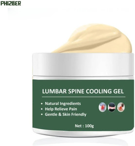 PHIZLLER Lumbar Spine Cooling Gel – Fast Acting Gel for Back Pain ...