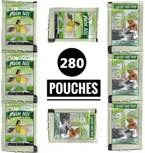 PAIN NIL Ayurvedic 280 POUCH Powder For Artharitis & Joint pain, knee ...