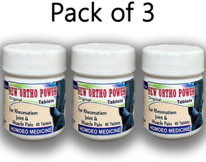 Quickbits New Ortho Power Tablet, For Joint Pain 3 Bottles Tablets ...