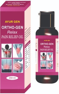 NAISM Ortho-Gen Relax Pain Relief Oil For Body, Back, Legs, Knee ...