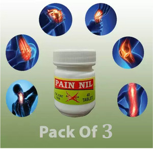 Quickbits PAIN NIL TABLETS 40 TABLETS 3 PACK Tablets (3 x 40 Units ...
