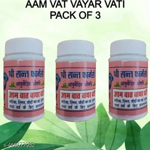 vitaherbal Shree Sant Pharmacy Aam Vat Vayar Vati (pck of 3) Tablets ...