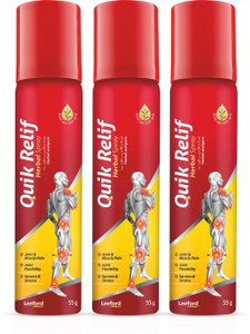 Quik Relif Ayurvedic Pain Relief Spray for Joint, Muscle & Back Pain ...