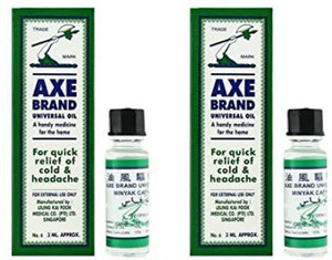 Axe Brand Universal Oil Original Liquid (Singapore) (Pack Of 2) 3ml ...