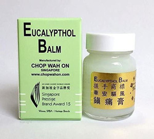 SHAKE HAND Chop Wah On Eucalypthol Balm 36G - SINGAPORE PRODUCT- PACK ...