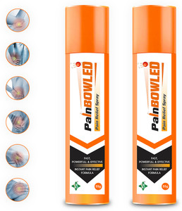 Pain Bowled Advanced Pain Relief Spray- 2x55 g Instant Pain Relief ...