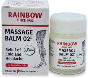 RAINBOW Massage Balm 02 Relief of cold and headache Balm - Buy Baby ...