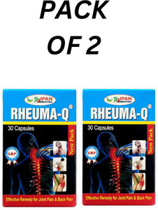 Rheuma-Q 100% AYURVEDIC CAPSULE FOR PAIN RELIEF PACK OF 2 Capsules ...