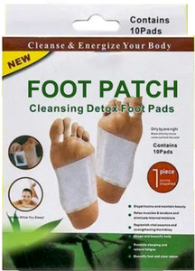 Pink Square Detox foot patch, foot patches and toxin remover,Pain ...