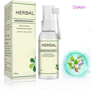 Oaken HERBAL HEMORRHOIDS SPRAY |Spray for Piles & Fissure Pain Relief ...