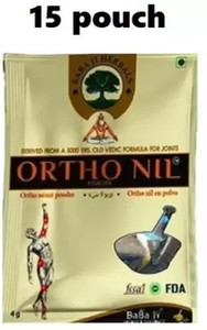 wishku 15 SACHET ORIGINAL ORTHO NIL FOR JOINT PAIN BODY PAIN MUSCLE ...