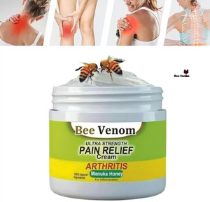 Bee Venom Joint Pain Bone Cream - Relief for Elbow, Knee, Foot, Neck ...