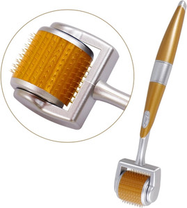 AcuHealth ZGTS 1.00MM Gold Plated 192 Needles Titanium Alloy Derma ...