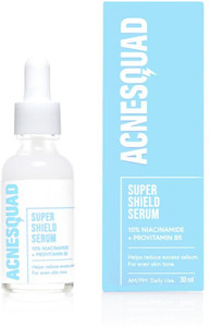 Acne Squad Super Shield Serum With 10% Niacinamide Price in India - Buy ...