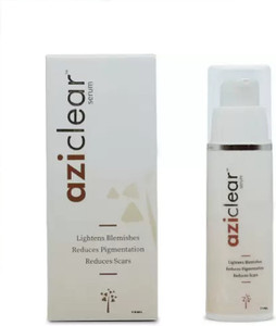 aziclear serum with for reducing pigmentation, scars, and signs of ...