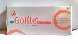 USV GOLITE ACTIVE Skin Lightening Cream and Powerful Depigmenting Cream ...