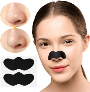 klyish 2 Pc New Blackhead And Whitehead Remover Charcoal Nose Strips ...