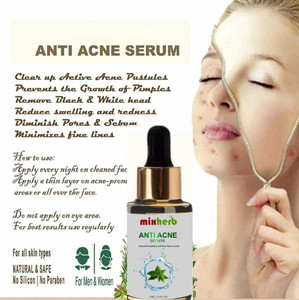Mixherb ANTI ACNE SERUM Price in India - Buy Mixherb ANTI ACNE SERUM ...