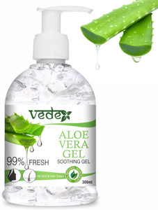 VEDEX 100% Pure Aloe Vera Gel - Repairing & Soothing for Face, Body ...