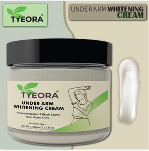 Tyeora Natural Underarm Whitening Cream For Removing Rashes & Black ...