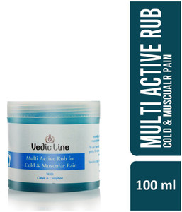 Vedic Line Multi Active Rub For Cold & Muscular Pain Price in India ...