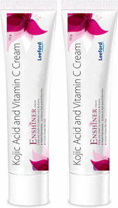Enshine Cream Pack of 2, 15g Each-with Kojic Acid 2% and Vitamin C ...