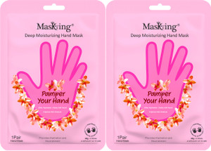 MasKing Moisturisation, Hydrating and Exfoliating hand Mask for Smooth ...