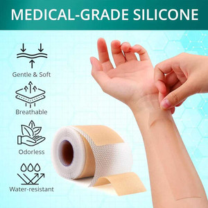 ArrowLee Tear Silicone Tape Roll, Hypertrophic Scars Keloids Caused by ...
