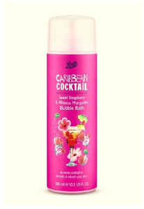 Boots Caribbean Cocktail Sweet Raspberry & Hibiscus Margarita Bubble ...