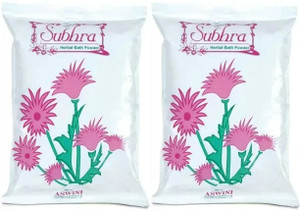 Subhra Herbal Bath Powder 450gx2 Super Pack: Buy Subhra Herbal Bath ...