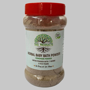 SSG PRODUCTS Herbal Baby Bath Powder/Ubtan/Nalangu Maavu/ Bathing ...