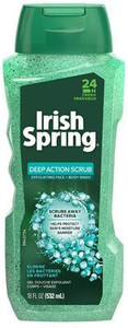 Irish Spring Deep Action Scrub Face + Body Wash 532ml: Buy Irish Spring ...