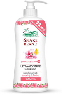 Snake Brand Japanese Sakura Ultra Moisture Shower Gel For Unisex ...