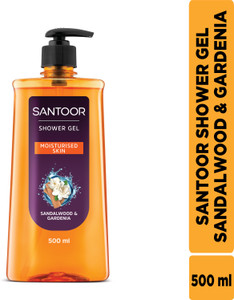 Santoor Shower Gel Sandalwood and Gardenia: Buy Santoor Shower Gel ...