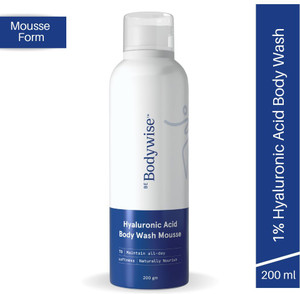 Be Bodywise Hyaluronic Mousse Body Wash Intensely Moisturises, Repairs ...