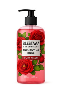 blestaaa essentialss Rose Body Wash with Blossom Fragrance|Refreshing ...