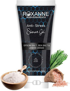 Roxanne Anti Stress Shower Gel Natural Extract Non Toxic Stuff Pack of ...