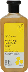 BBB - Better Body Bombay Milk & Honey Nourishing Daily Body Wash: Buy ...
