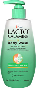 Lacto Calamine 1% Salicylic Body Wash Reduces Body and Back Acne: Buy ...