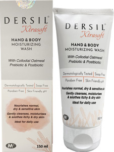DERSIL Xtrasoft Hand & Body Moisturizing Wash with Collodial Oatmeal ...