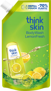 Think skin Lemon Fresh Body Wash | Refreshing Citrus Care |: Buy Think ...