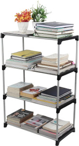 LOTSPEK 4 layer bookcase for bookself for home plastic bookshelf rack ...