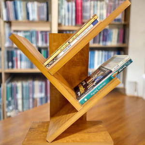 KVS Furniture Wooden Book Rack,Space Saver Engineered Wood Book Shelf ...