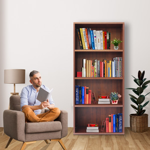 Fresh Up Bookridge Engineered Wood Open Book Shelf/Book Rack/ Book ...
