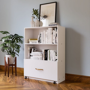 NEUDOT Austen Engineered Wood Open Book Shelf Price in India - Buy ...